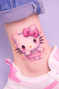 73 Uniquely Stunning Hello Kitty Tattoo Ideas You’ll Love – Refined ...