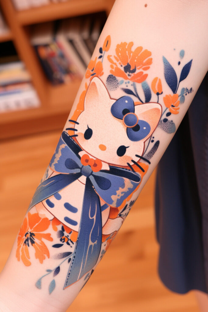 73 Uniquely Stunning Hello Kitty Tattoo Ideas You’ll Love – Refined ...