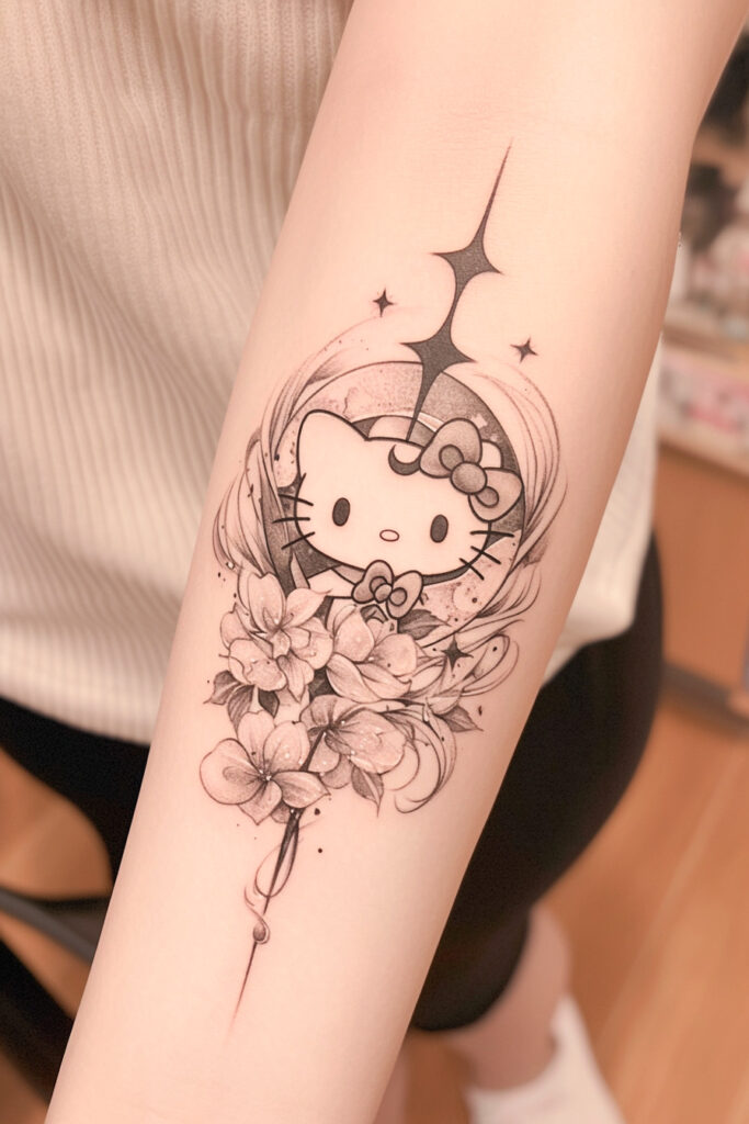 73 Uniquely Stunning Hello Kitty Tattoo Ideas You’ll Love – Refined ...