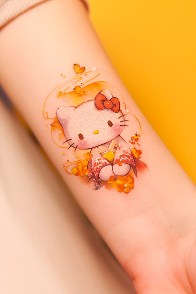 73 Uniquely Stunning Hello Kitty Tattoo Ideas You’ll Love – Refined ...
