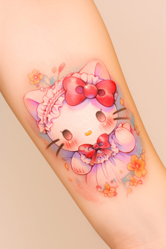 73 Uniquely Stunning Hello Kitty Tattoo Ideas You’ll Love – Refined ...