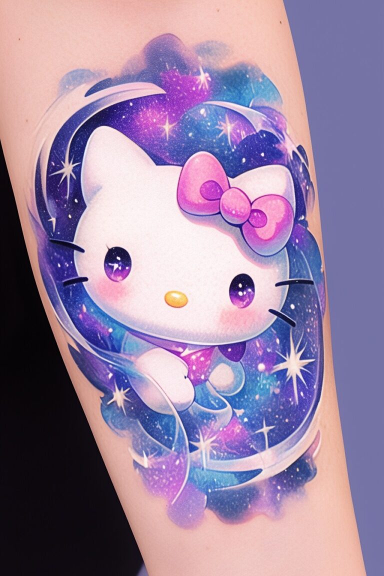73 Uniquely Stunning Hello Kitty Tattoo Ideas You’ll Love – Refined Aesthetique