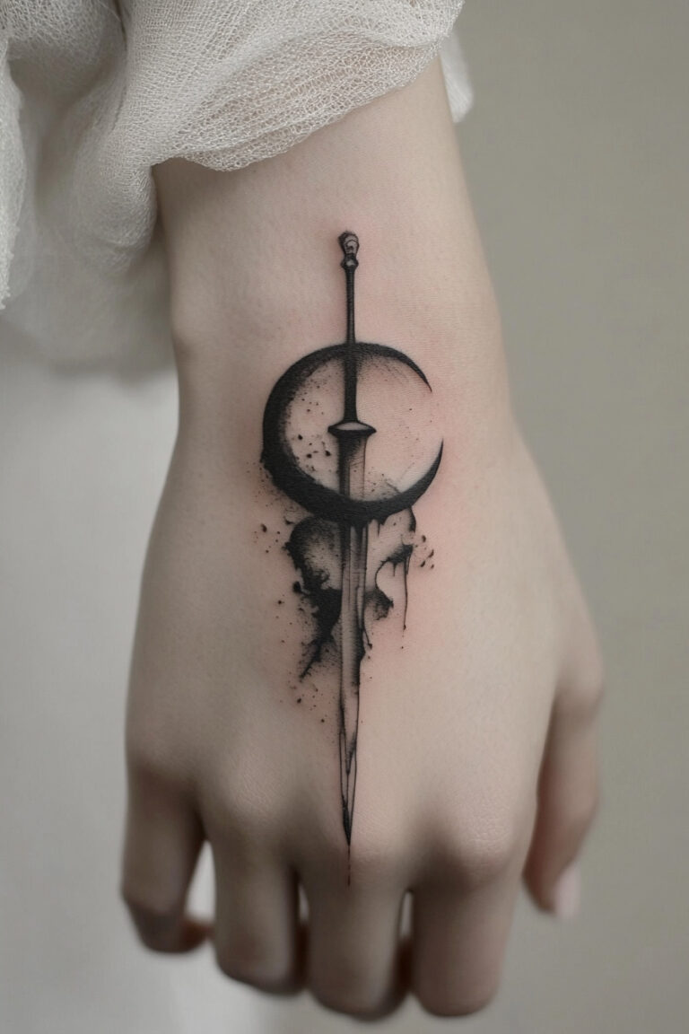 100 Magical Moon Tattoo Ideas for Women to Express Your Inner Goddess ...