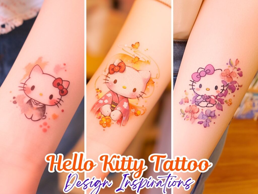 20 Adorable Small Hello Kitty Tattoo Ideas You’ll Want to Copy ...