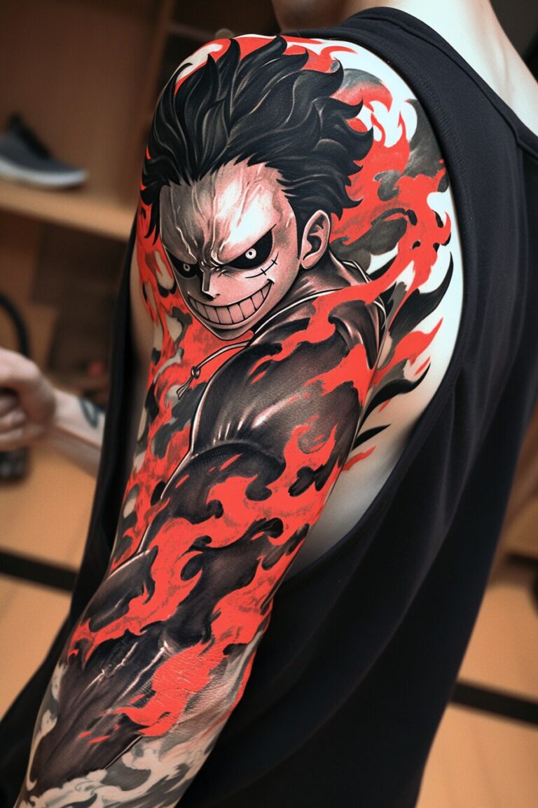 64 Unique One Piece Luffy Tattoo Ideas – Refined Aesthetique