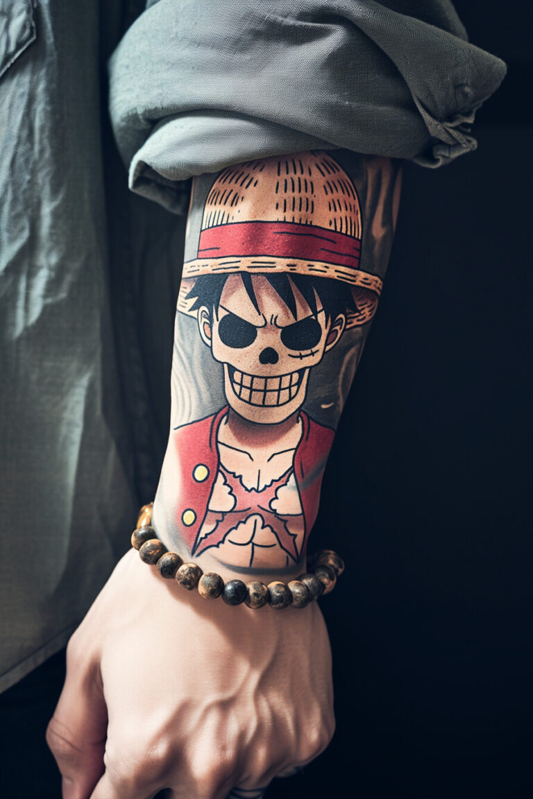 64 Unique One Piece Luffy Tattoo Ideas – Refined Aesthetique