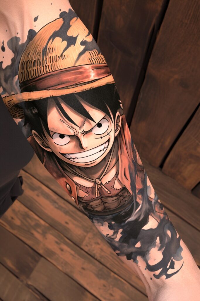 64 Unique One Piece Luffy Tattoo Ideas – Refined Aesthetique