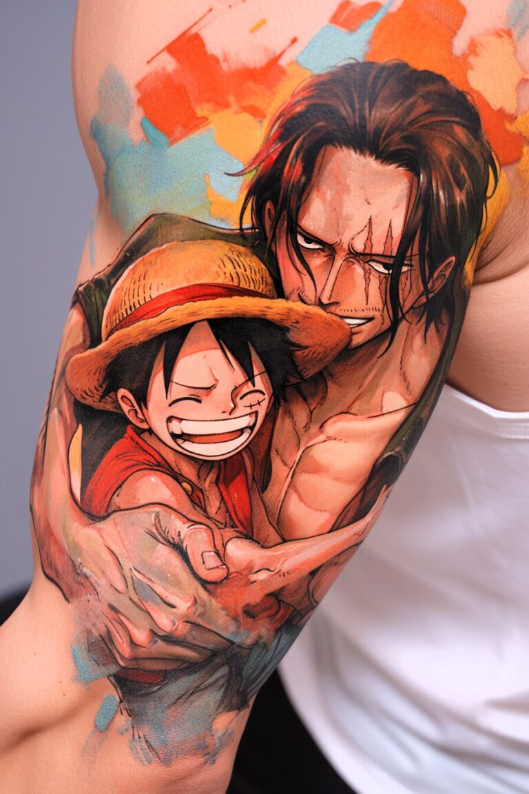 64 Unique One Piece Luffy Tattoo Ideas – Refined Aesthetique