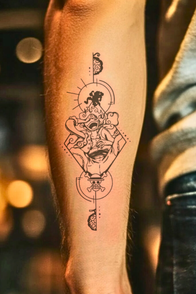 64 Unique One Piece Luffy Tattoo Ideas – Refined Aesthetique