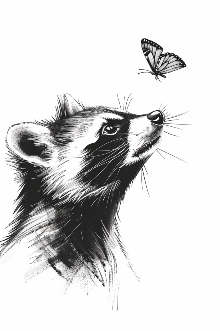 31 Unique Raccoon Tattoo Ideas That Are Not Only Cute But Also Simple ...