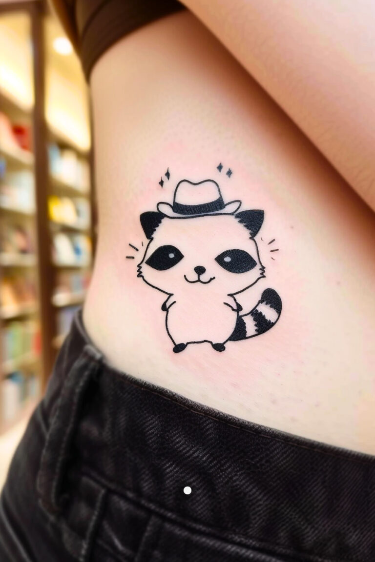 31 Unique Raccoon Tattoo Ideas That Are Not Only Cute But Also Simple ...