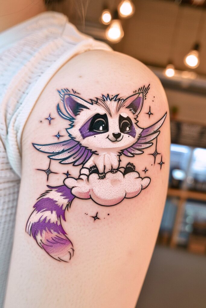 31 Unique Raccoon Tattoo Ideas That Are Not Only Cute But Also Simple ...