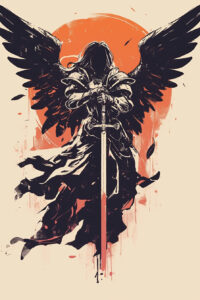 86 Unique Angel Tattoo Stencil Designs For a Timeless & Divine Look ...