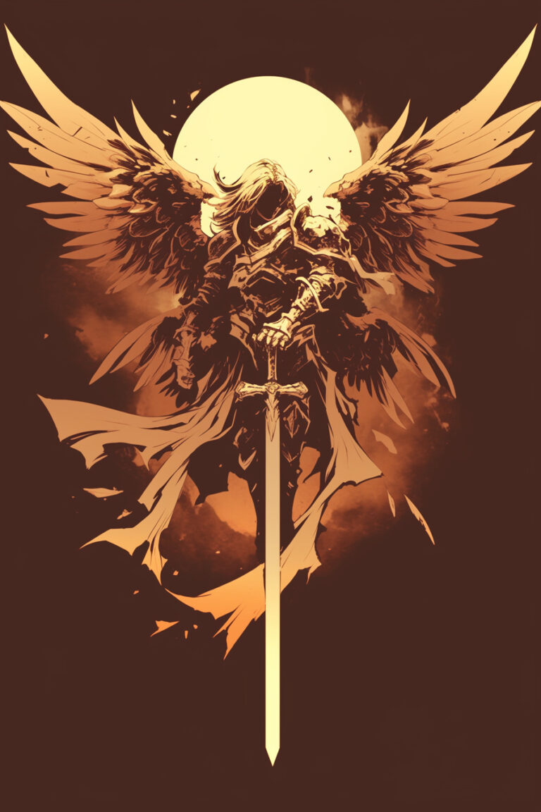 86 Unique Angel Tattoo Stencil Designs For a Timeless & Divine Look ...