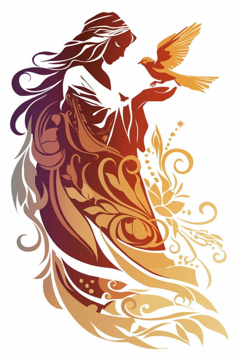 86 Unique Angel Tattoo Stencil Designs For a Timeless & Divine Look ...