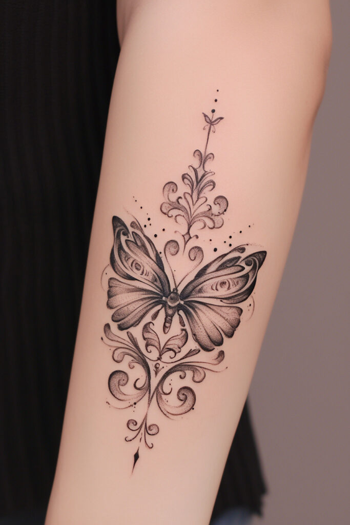 30 Captivating Butterfly Tattoo Design Ideas to Grace Your Arm ...