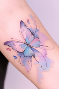 190 Aesthetic Butterfly Tattoo Design Ideas For Women & Their Meanings ...
