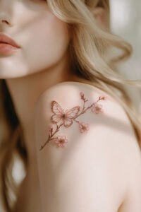 190 Aesthetic Butterfly Tattoo Design Ideas For Women & Their Meanings ...