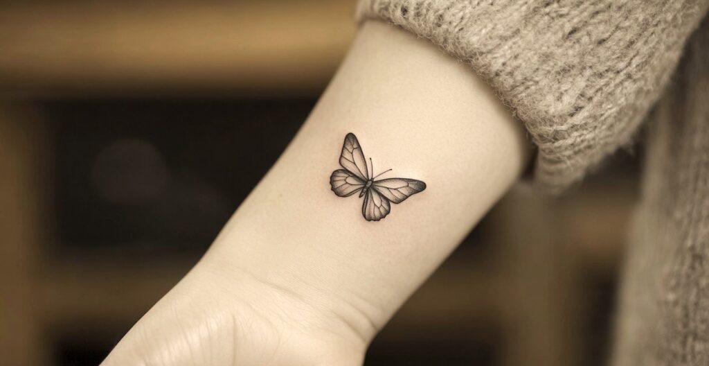 40 Beautiful Small Butterfly Tattoo Design Ideas – Refined Aesthetique