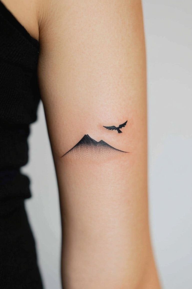 172 Breathtaking Mountain Tattoo Ideas for Nature Lovers – Refined ...