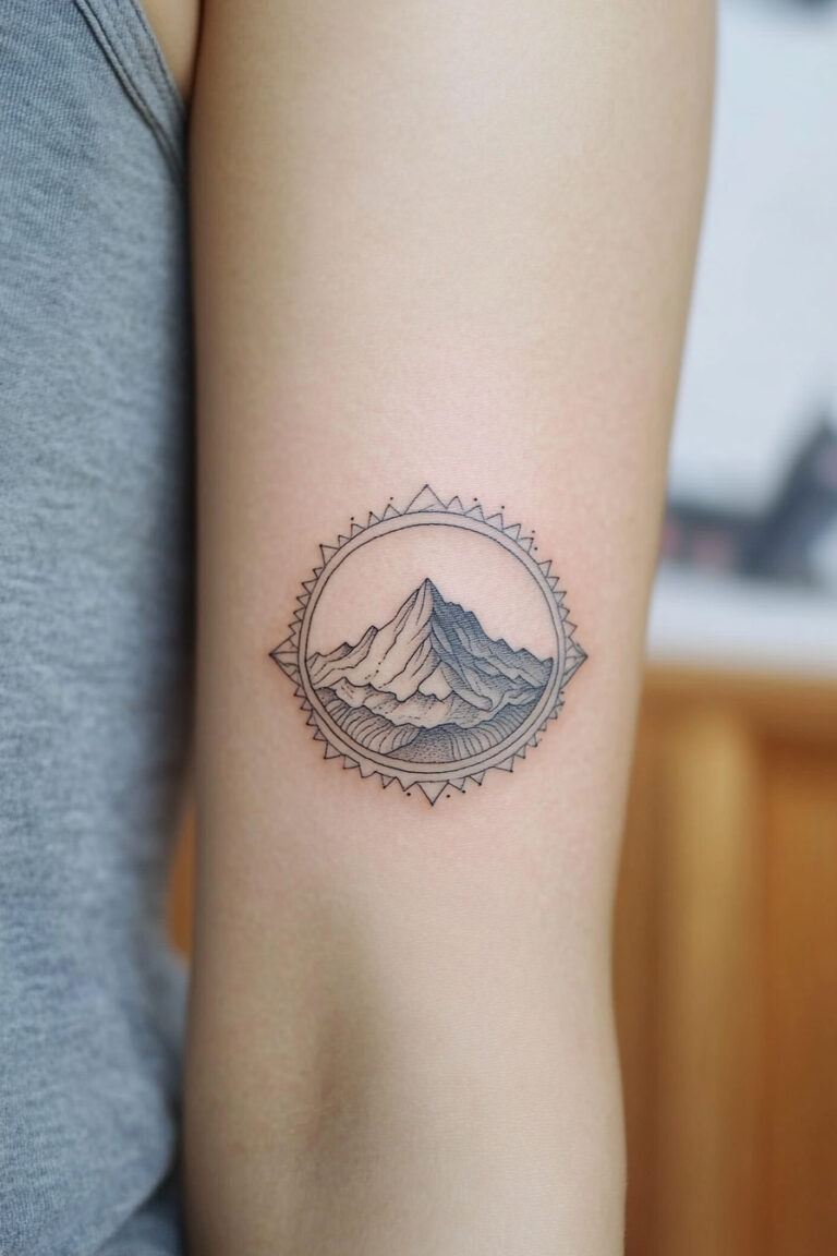 172 Breathtaking Mountain Tattoo Ideas for Nature Lovers – Refined ...