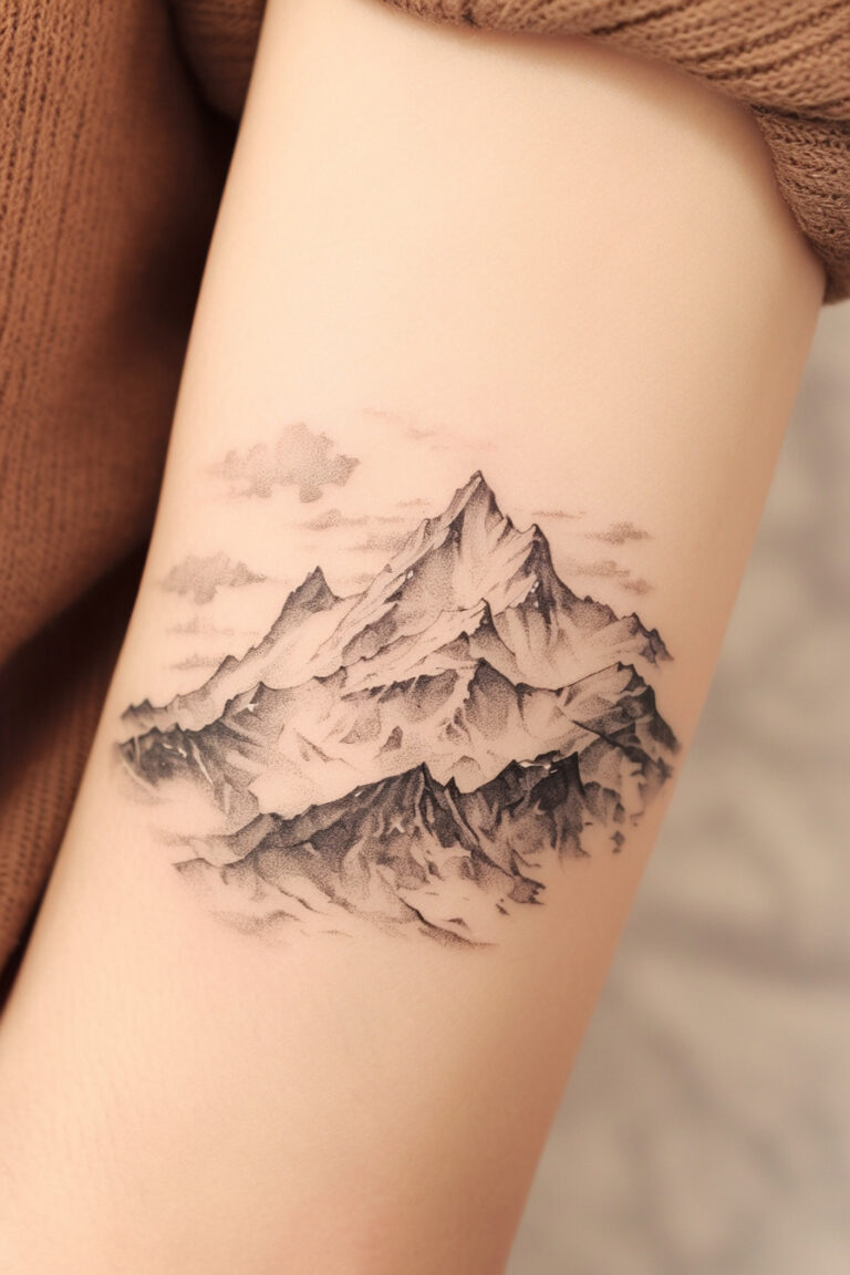 172 Breathtaking Mountain Tattoo Ideas for Nature Lovers – Refined ...