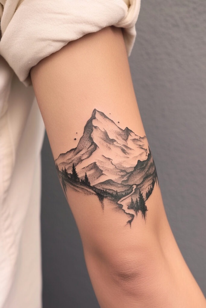 172 Breathtaking Mountain Tattoo Ideas for Nature Lovers – Refined ...