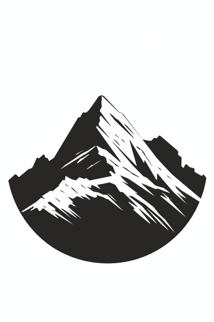 25 Fresh Mountain Tattoo Stencils for Outdoor Lovers – Refined Aesthetique