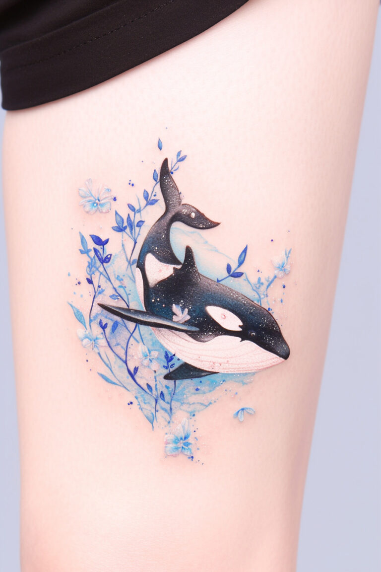 50 Jaw-Dropping Orca Whale Tattoo Ideas for Ocean Lovers – Refined ...