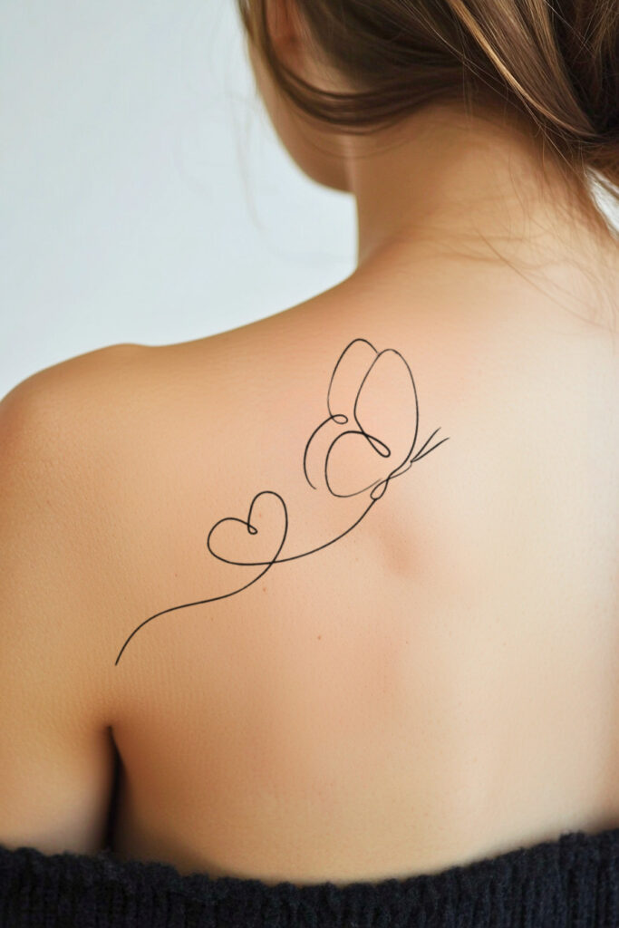 45 Simple Butterfly Tattoos Perfect For a Minimalist Look – Refined ...
