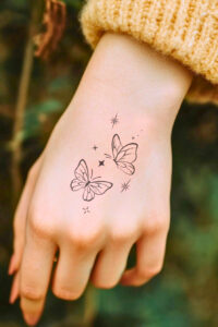 190 Aesthetic Butterfly Tattoo Design Ideas For Women & Their Meanings ...