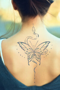 190 Aesthetic Butterfly Tattoo Design Ideas For Women & Their Meanings ...
