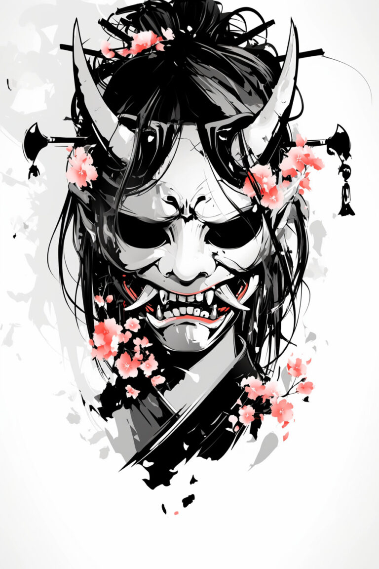 40 Captivating Hannya Mask Tattoo Designs for Bold Ink Lovers – Refined ...