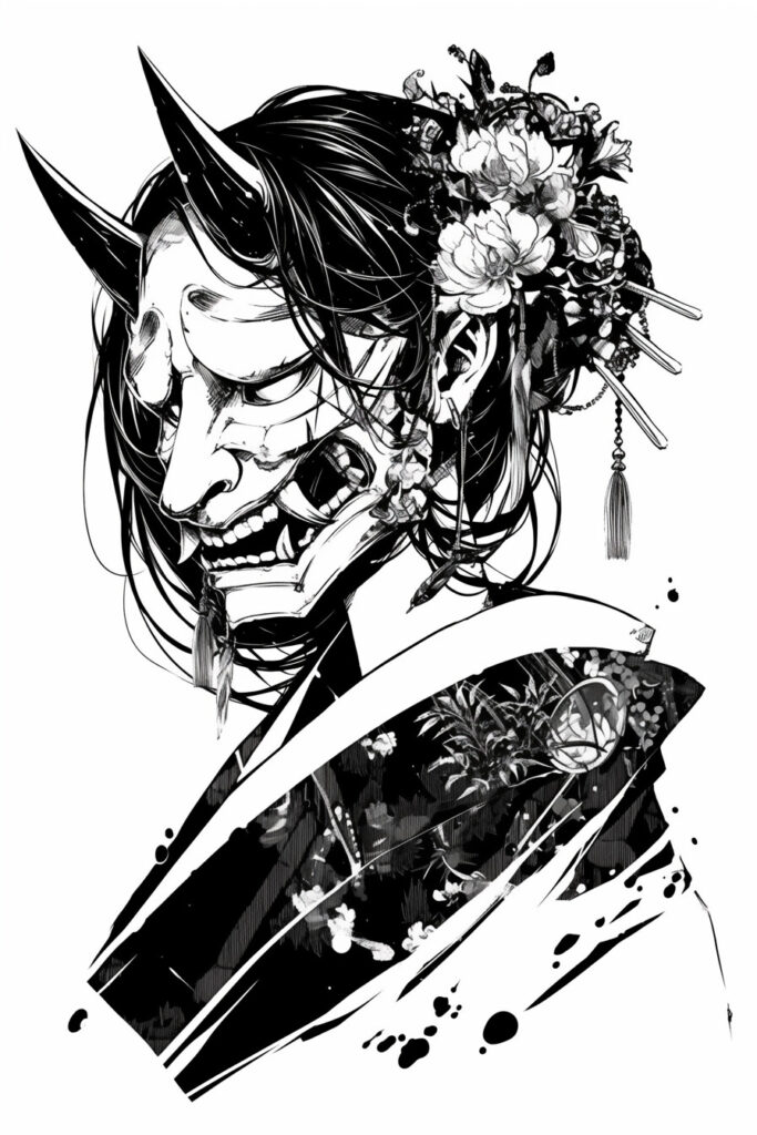 40 Captivating Hannya Mask Tattoo Designs for Bold Ink Lovers – Refined ...