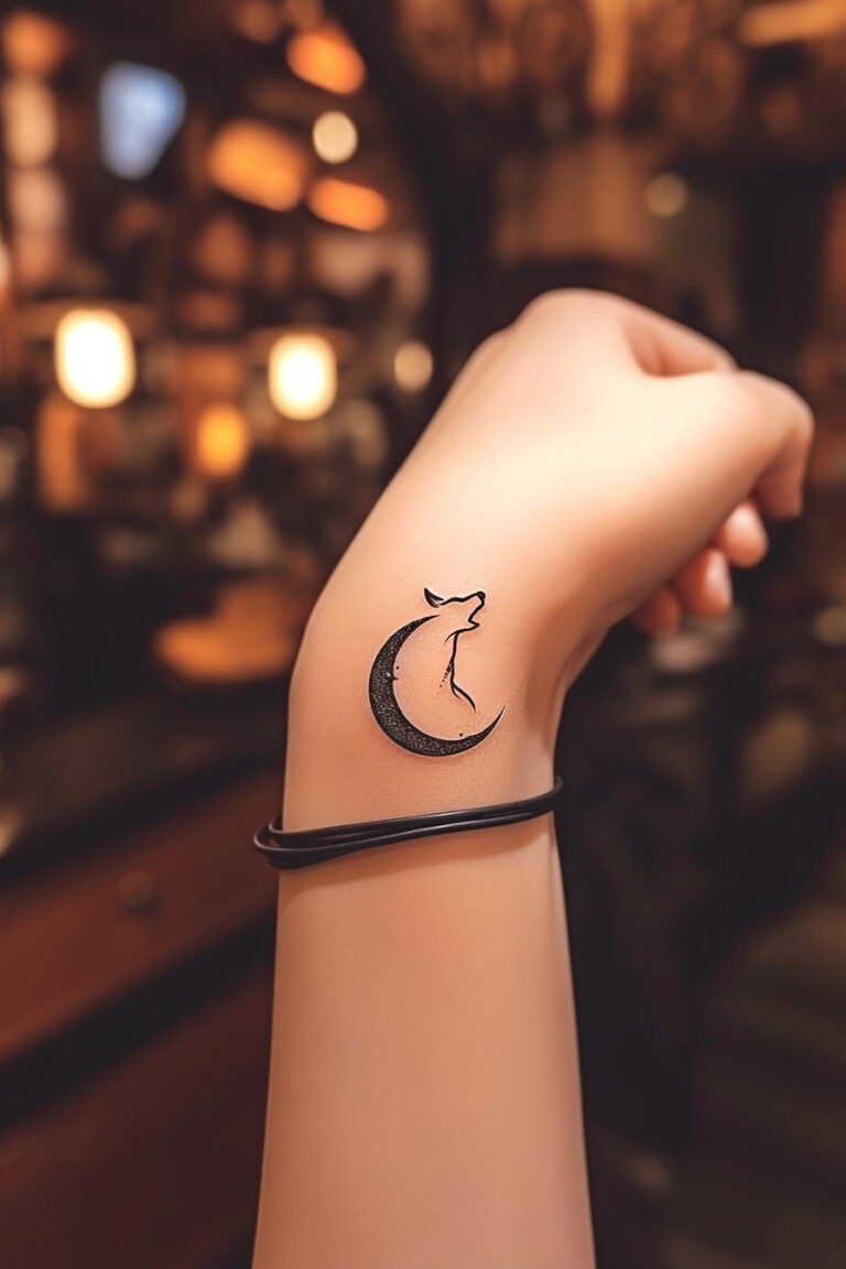 60 Uniquely Gorgeous Wolf Tattoo Ideas For Women – Refined Aesthetique