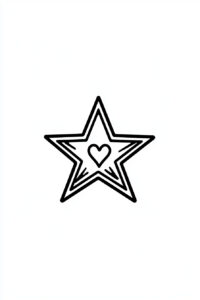 35 Stylish Star Tattoo Stencils for a Cosmic Touch – Refined Aesthetique